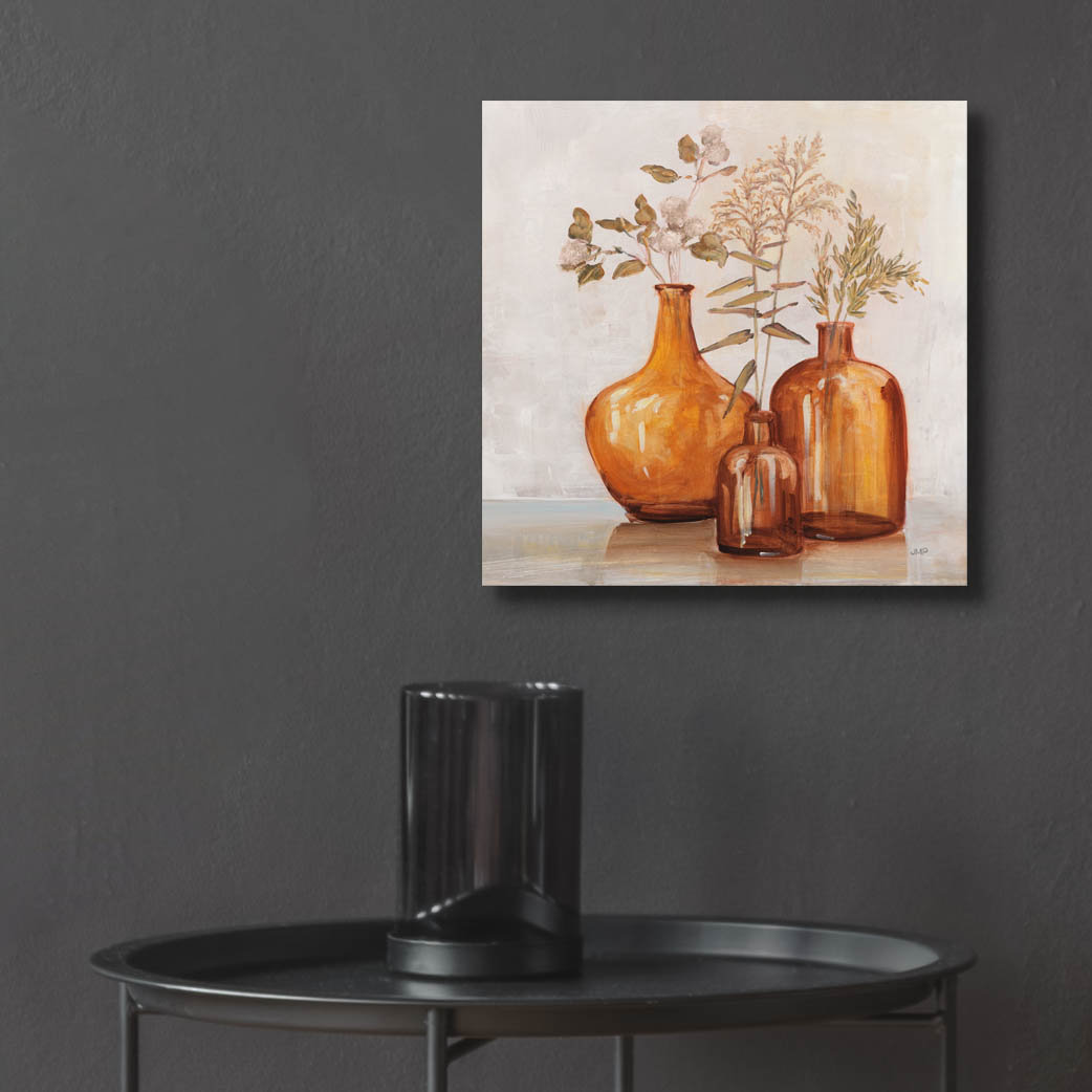 Winston Porter Amber Autumn Neutral Flowers' by Julia Purinton Acrylic ...