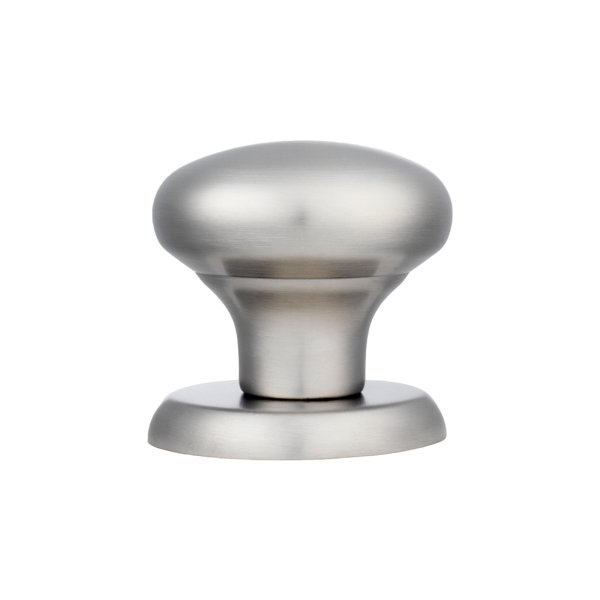 Symple Stuff Ortie Round Centre Door Knob On Concealed Round Rose ...