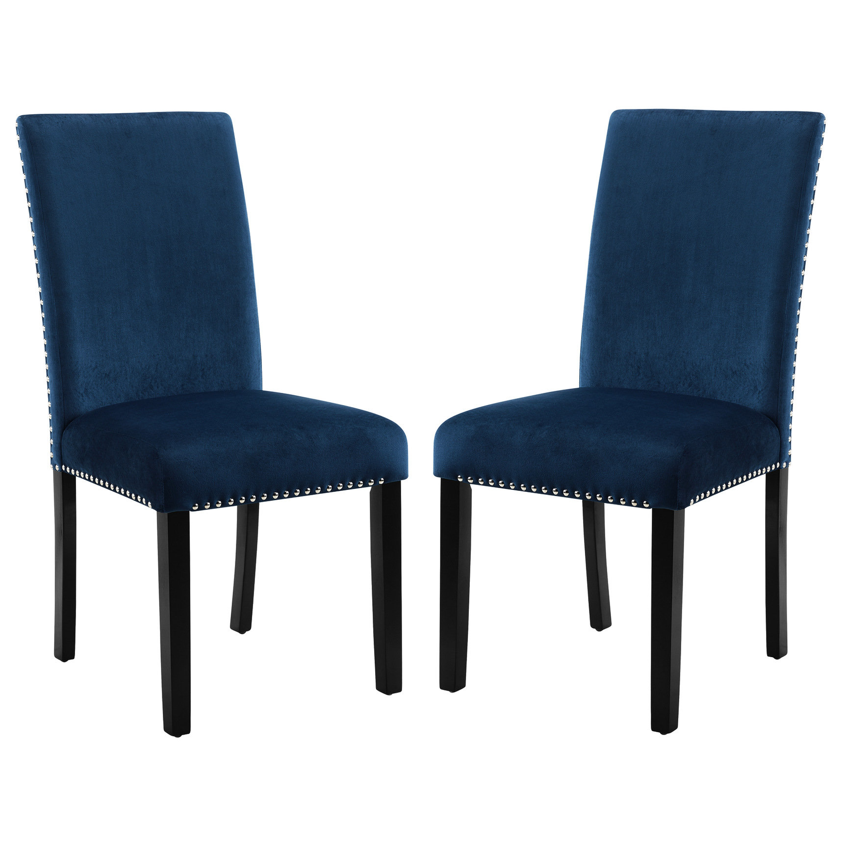 Mercer41 Velvet Dining Chairs, 2 - And Comfortable Seating Options ...