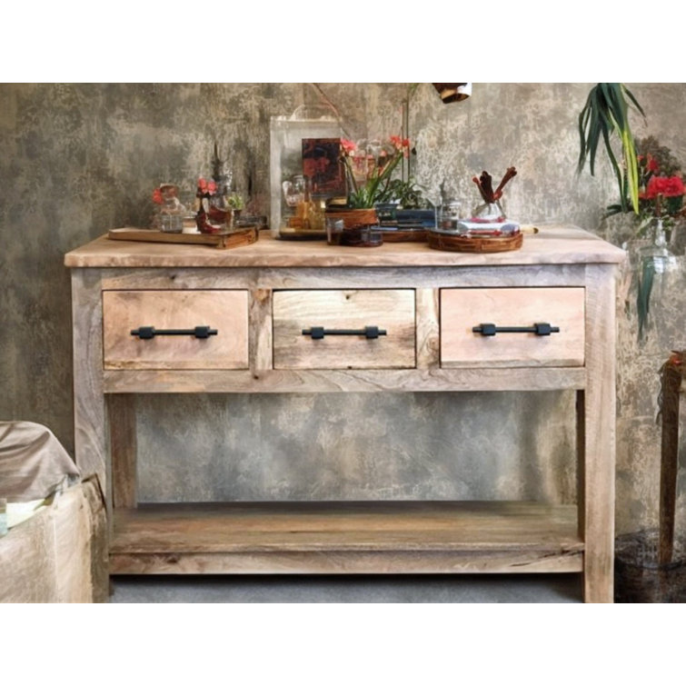 Union Rustic Glennis 120cm Solid Wood Sideboard | Wayfair.co.uk