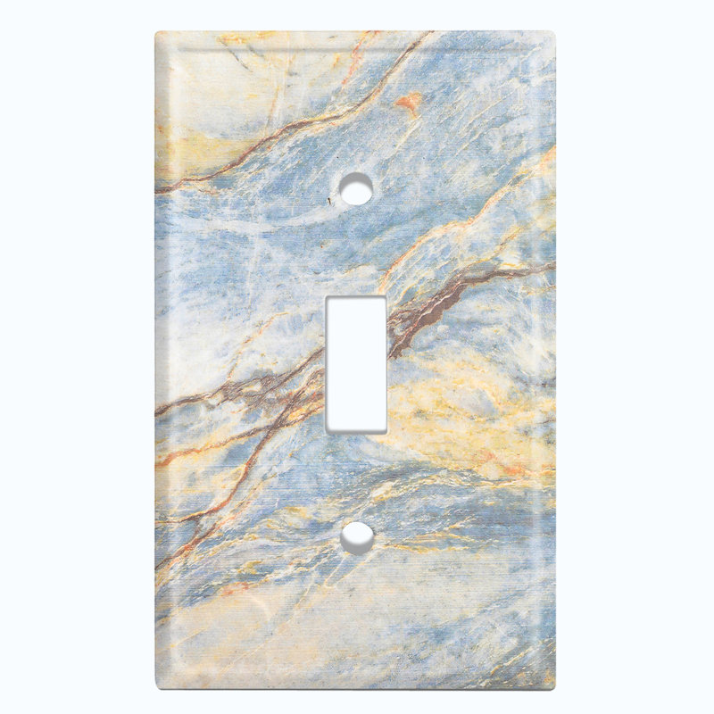 WorldAcc 1-Gang Toggle Light Switch Wall Plate | Wayfair