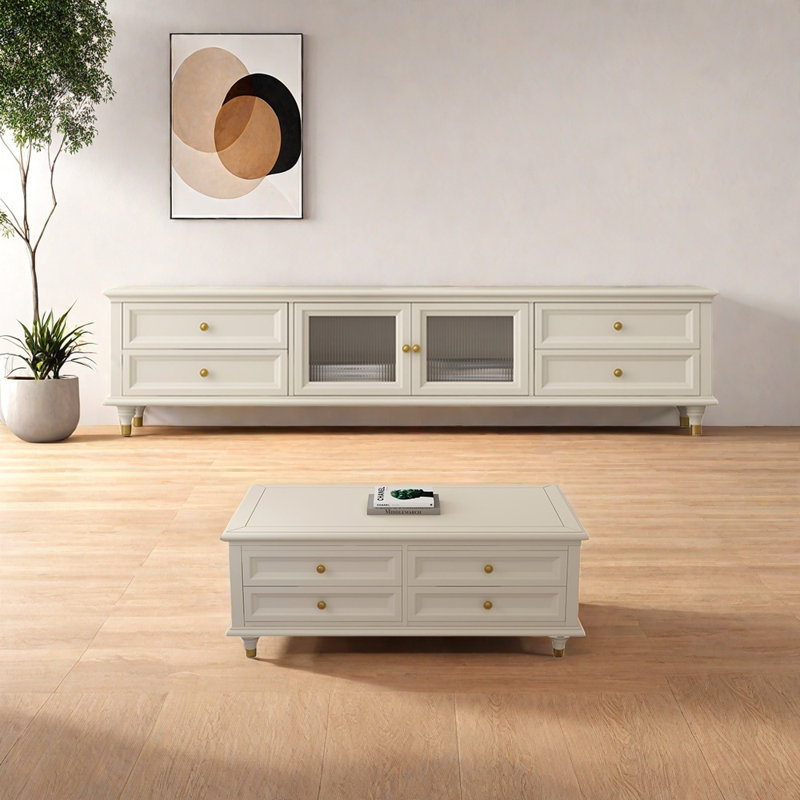 Trentastic Trails Sturdy TV stand coffee table | Wayfair