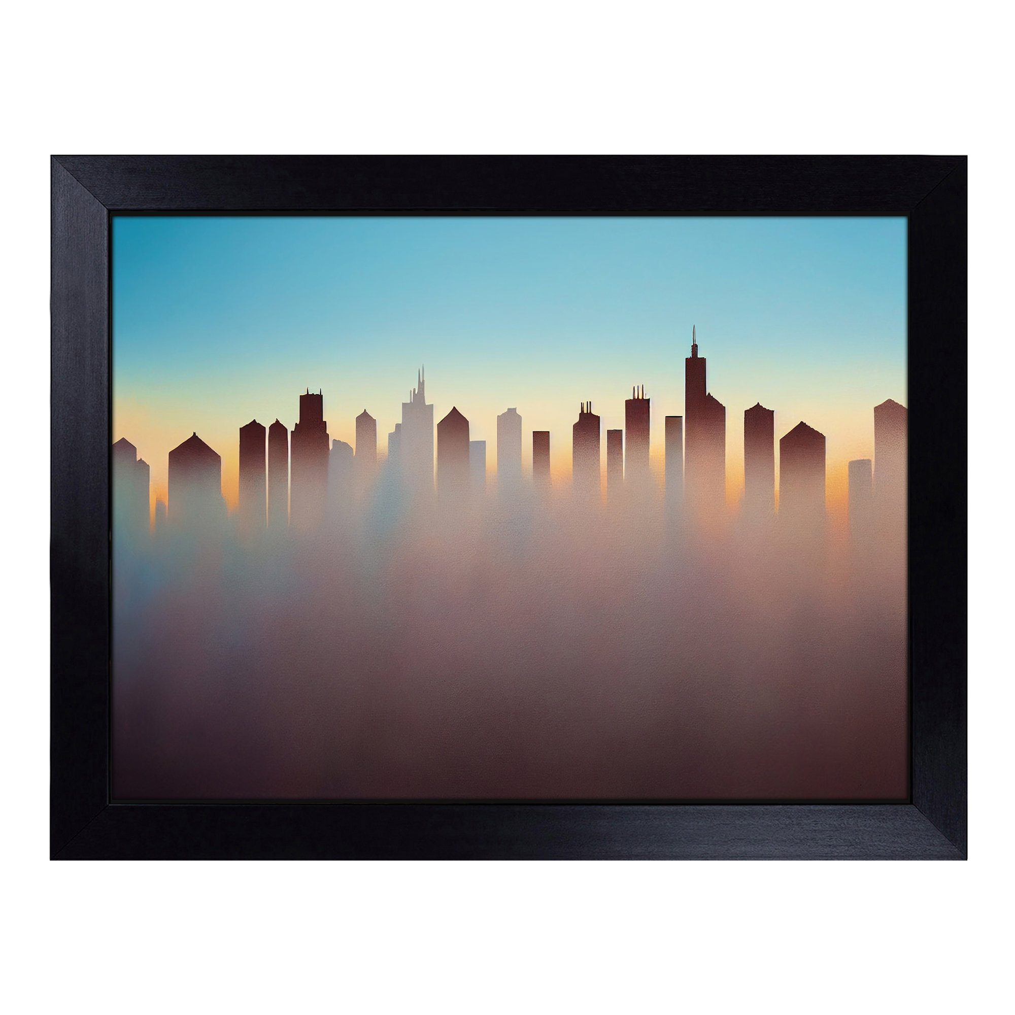 Metro Lane Bewitching Skyscraper Skyline Lap Tray with Cushion ...
