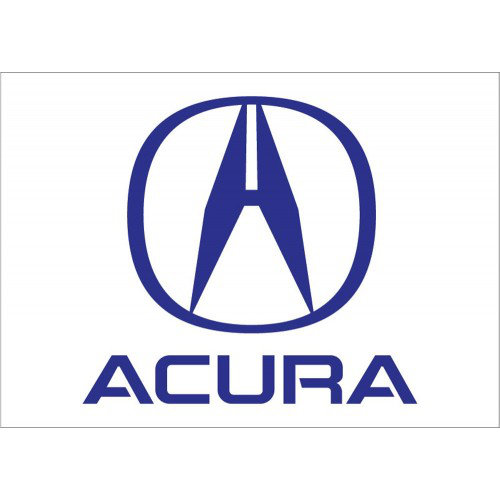 NeoPlex Acura Auto Logo with Words Polyester 24 x 36 in. House Flag ...
