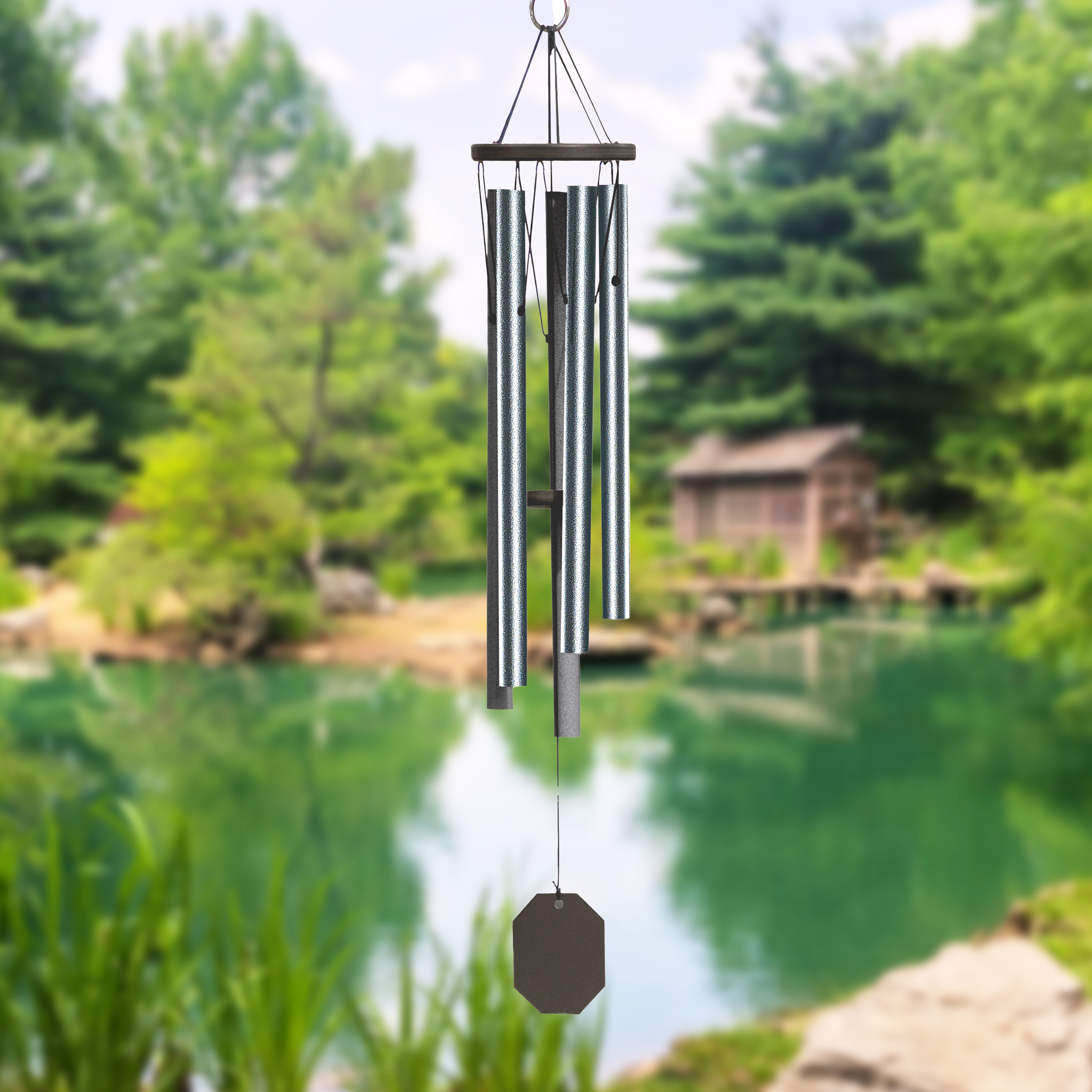 Outdoor Leisure Products Weather Resistant Metal Wind Chime | Wayfair