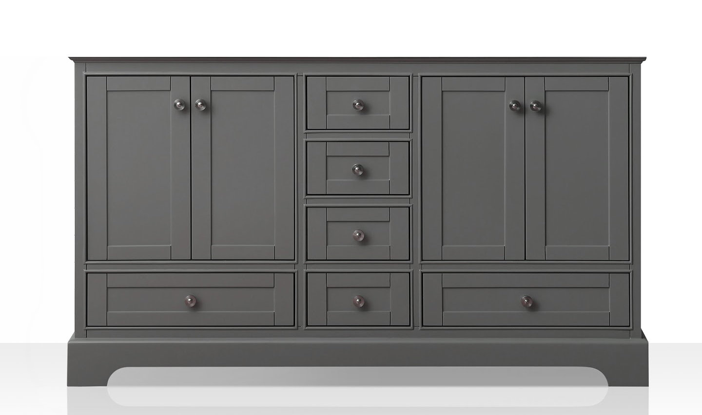 Birch Lane™ Michael 59" Bathroom Vanity Base Only | Wayfair