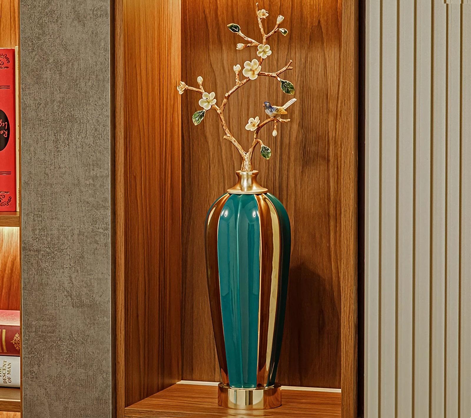 Rosdorf Park High End Vase Decorations For Living Rooms, Wine Cabinets ...