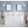 Willa Arlo™ Interiors Bruning 72" Carrara Quartz Countertop Bath Vanity ...