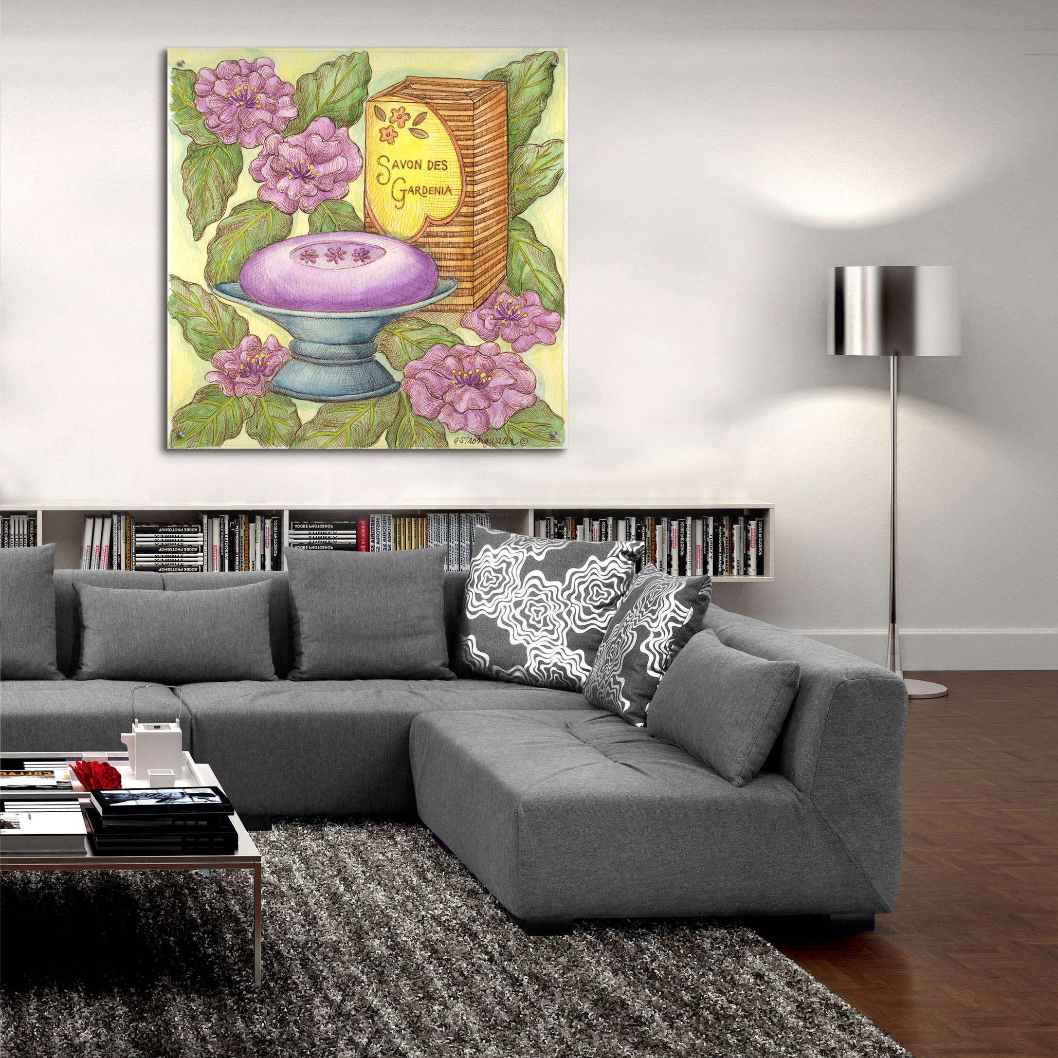 Winston Porter 'Savons Des Gardenia' by Andrea Strongwater Acrylic ...