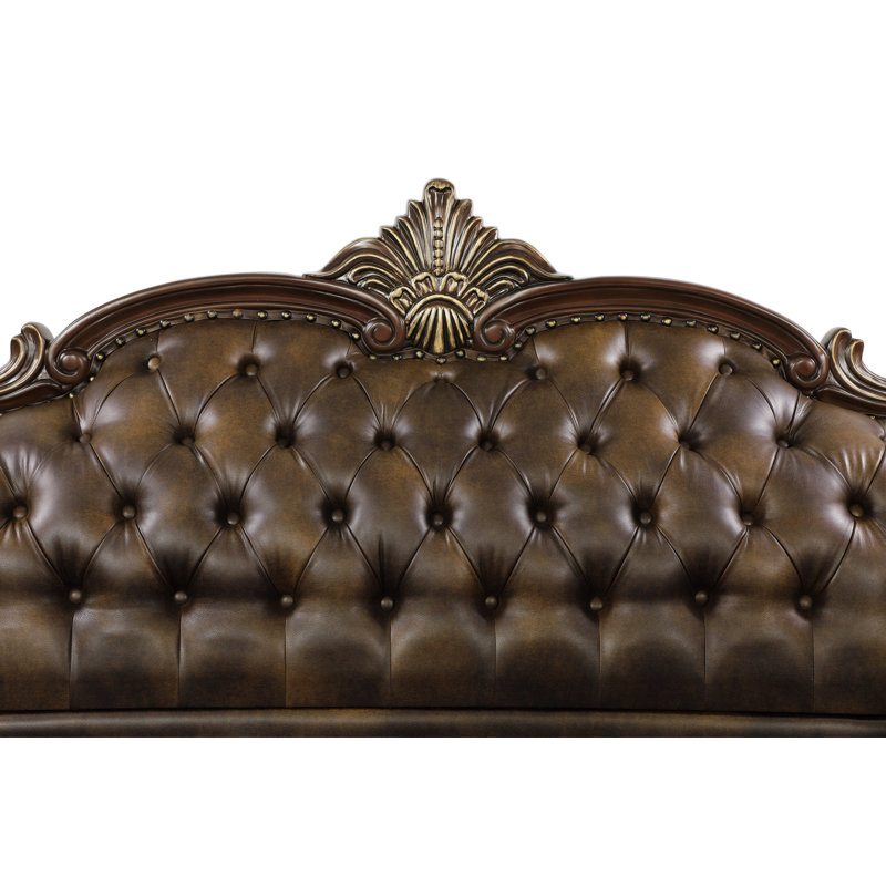 World Menagerie Croydon Dark Cherry Sofa | Wayfair
