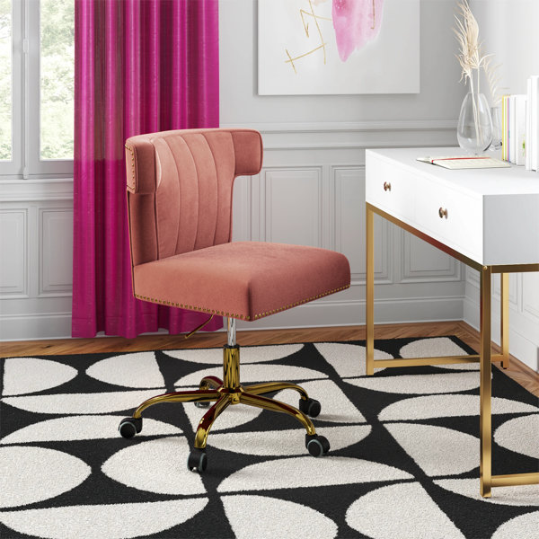 Etta Avenue™ Greta Velvet Task Chair & Reviews | Wayfair