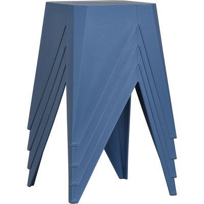 George Oliver Isbella Polypropylene Plastic Accent Stool | Wayfair