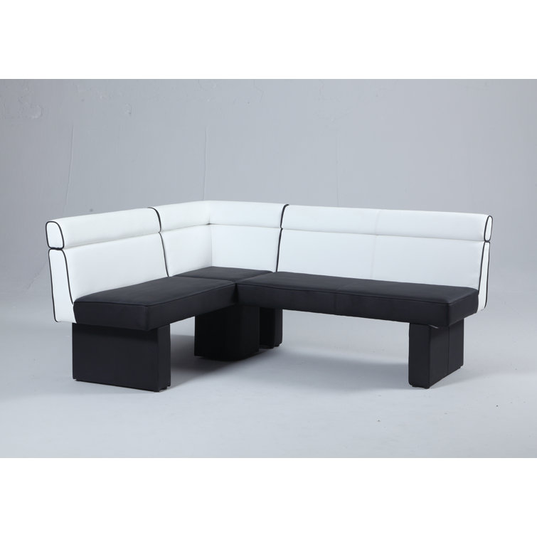 Orren Ellis Rupali 2-Tone Upholstered Reversible Nook & Reviews | Wayfair