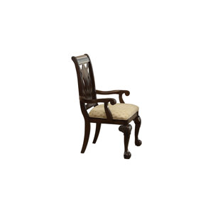 Lark Manor Hausman Queen Anne Back Arm Chair & Reviews | Wayfair