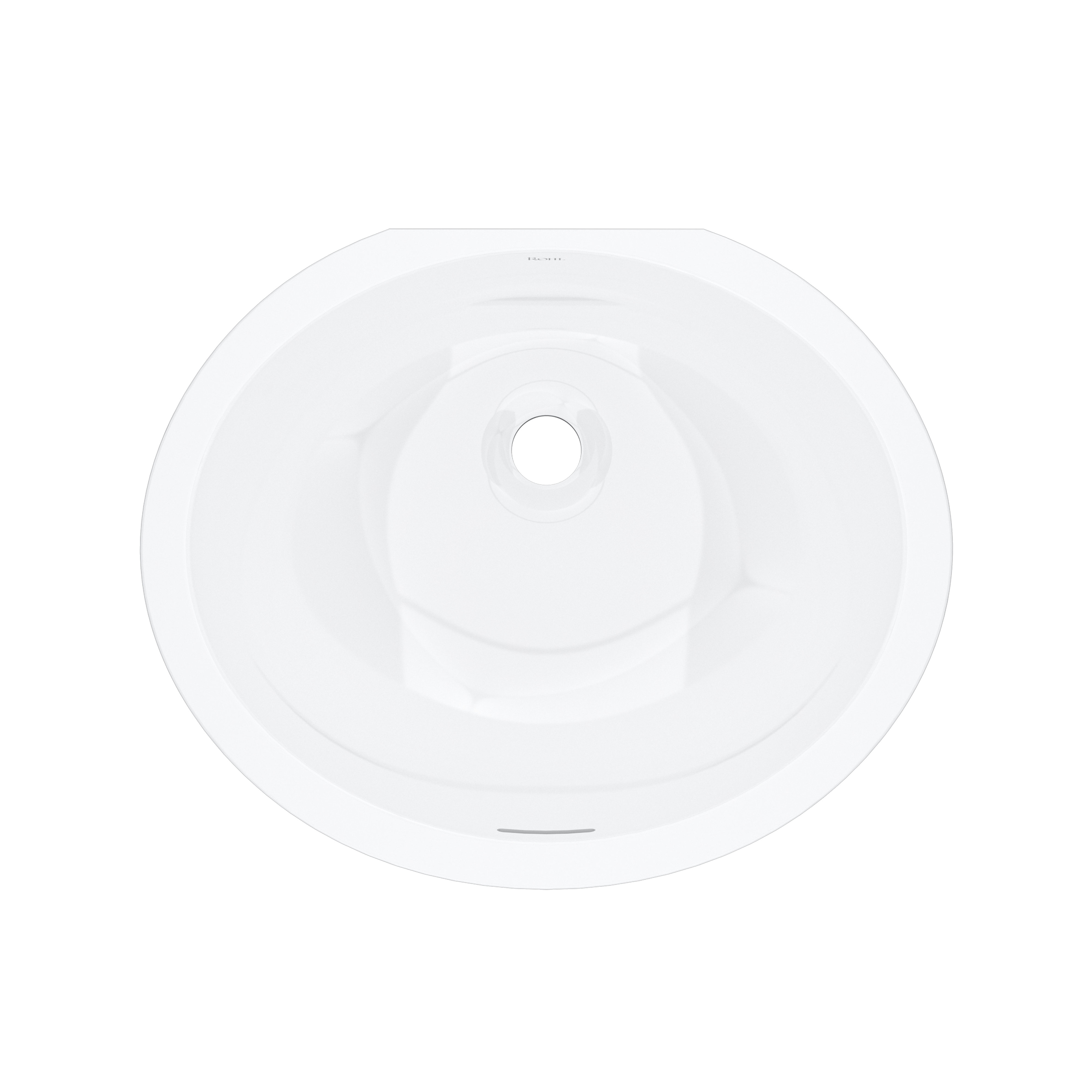 Rohl Eirene 19" x 16" Undermount Oval Lavatory Sink | Wayfair
