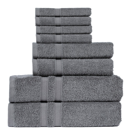 Eider & Ivory™ Killian Cotton Bath Towels & Reviews | Wayfair