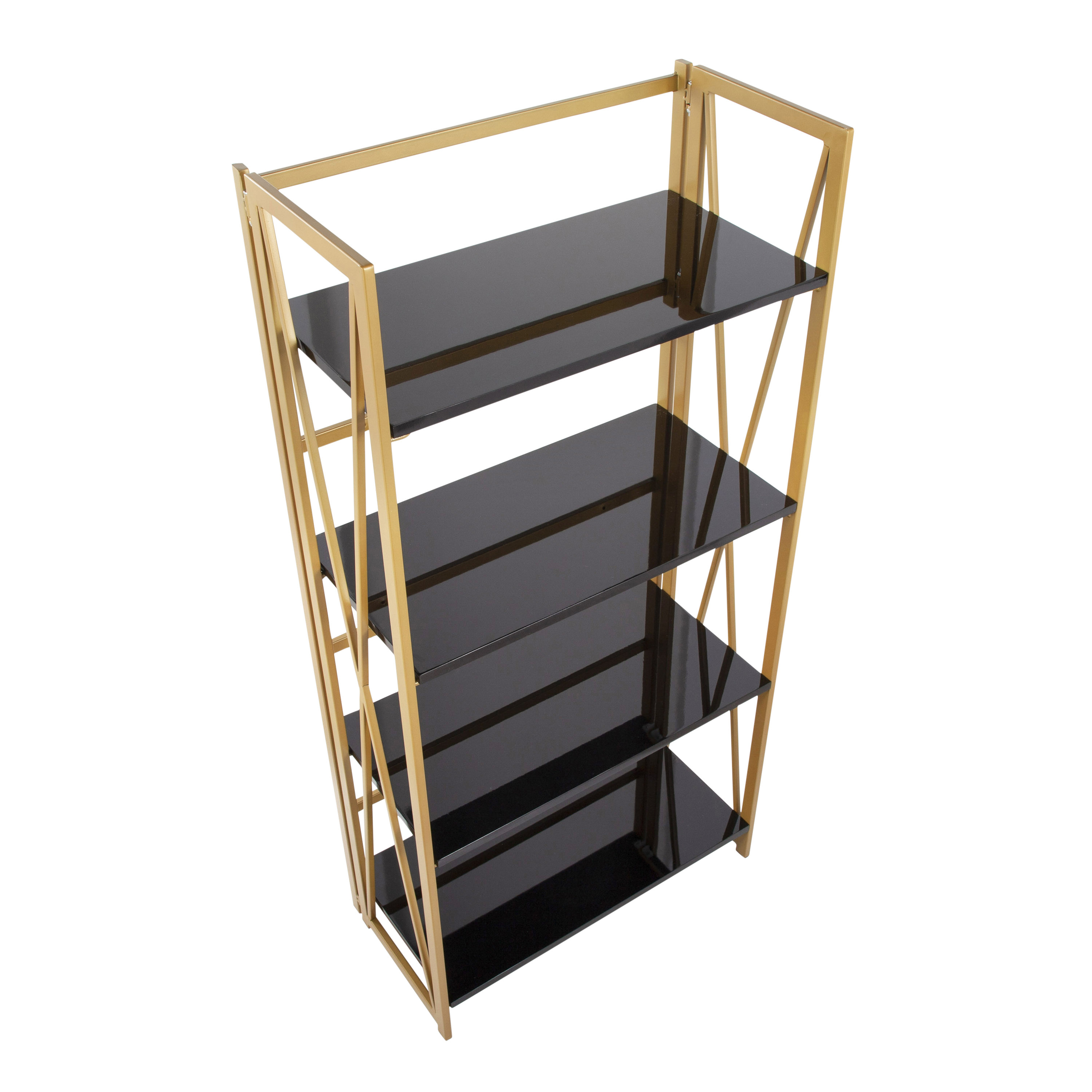 Mercer41 Lykeisha 49.25" H x 23.5" Etagere Bookcase & Reviews | Wayfair