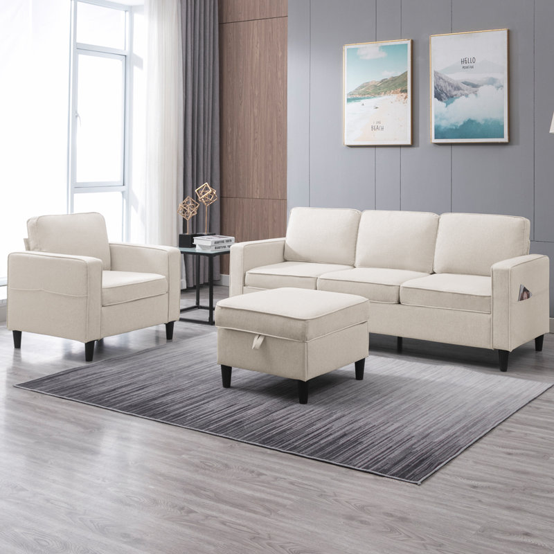 Mjkone 3 Piece Living Room Set & Reviews | Wayfair
