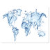 East Urban Home " World Map Water Splash " & Reviews | Wayfair