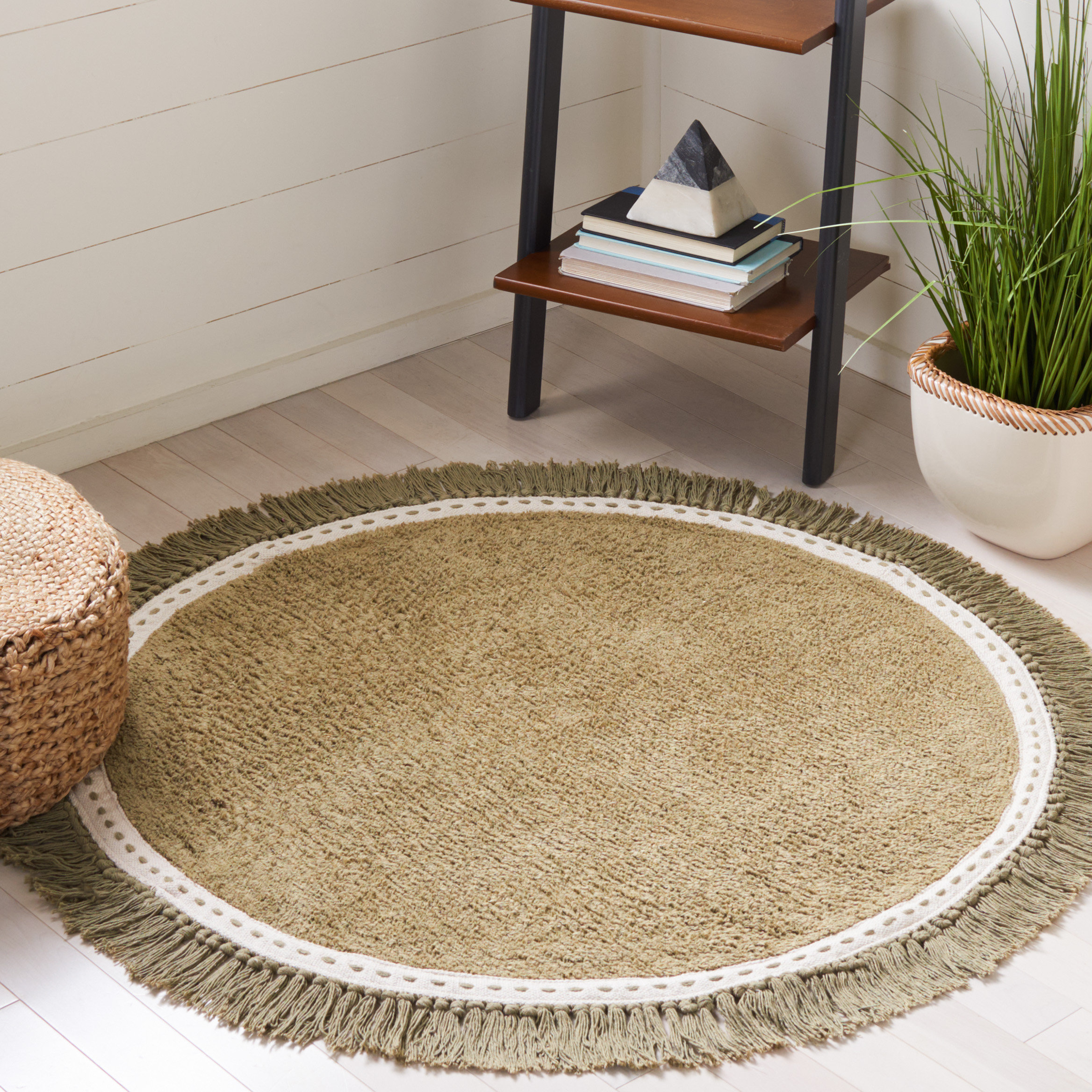 Dakota Fields Anniedale Hand Woven Cotton Machine Washable Rug | Wayfair