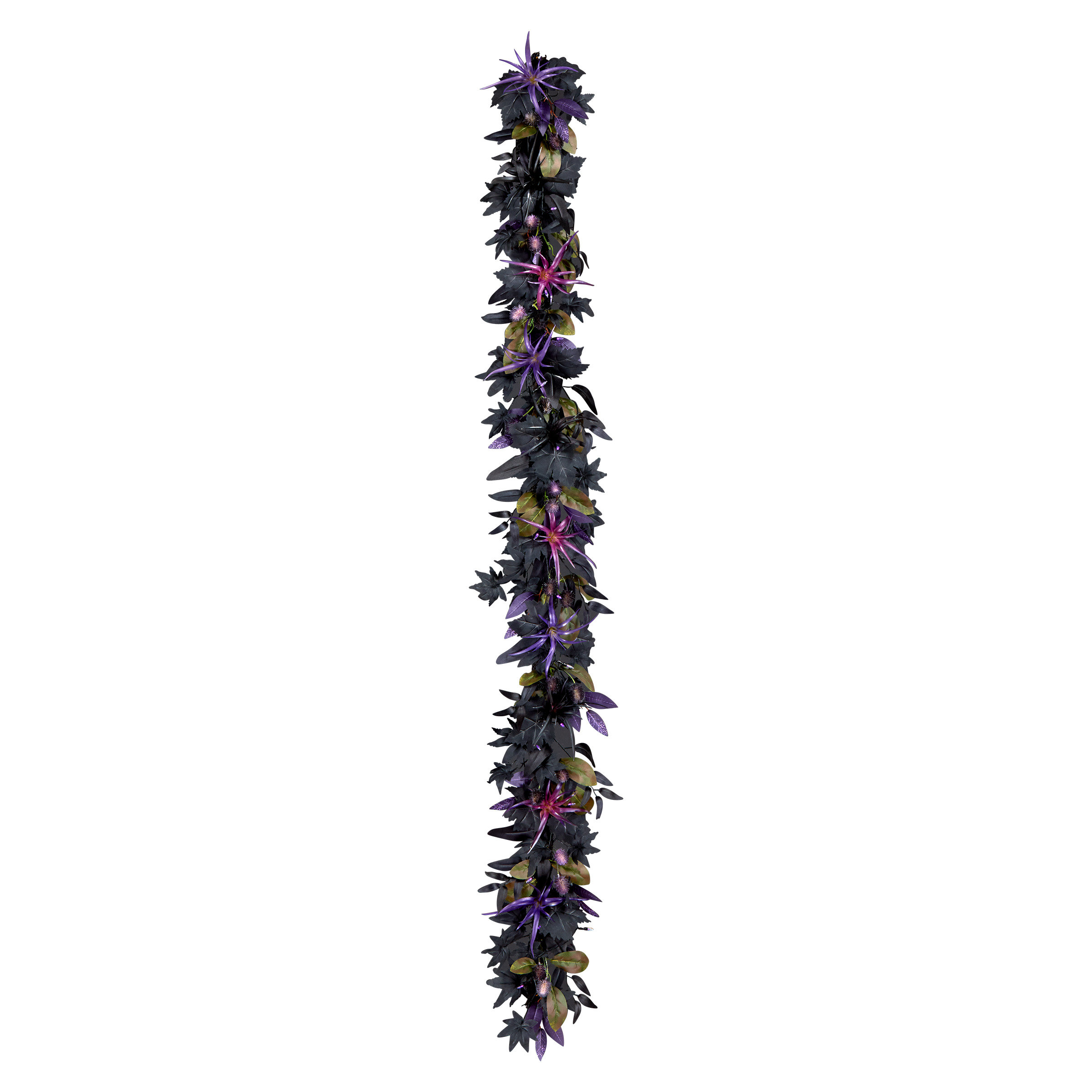The Holiday Aisle® 6ft. Scare in the Air Haloween Garland with LED ...