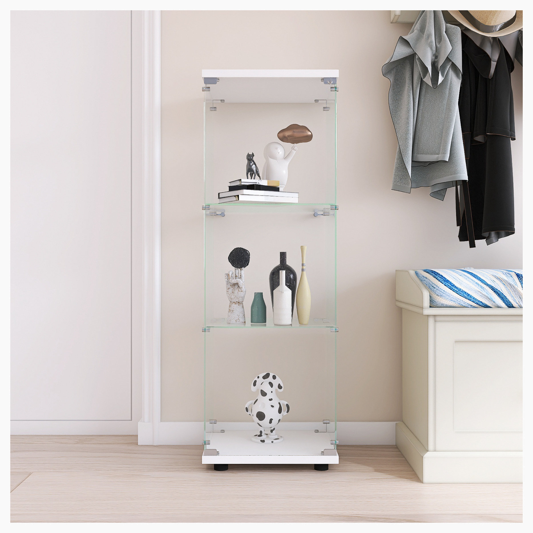 Beyong Glass Display Case | Wayfair
