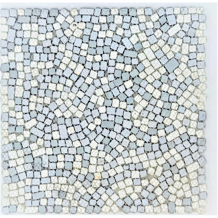 Bloom Stone 0.1'' W x 0.18'' L Glass Peel and Stick Mosaic Tile | Wayfair