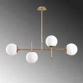 East Urban Home 4 - Light Sputnik Chandelier | Wayfair