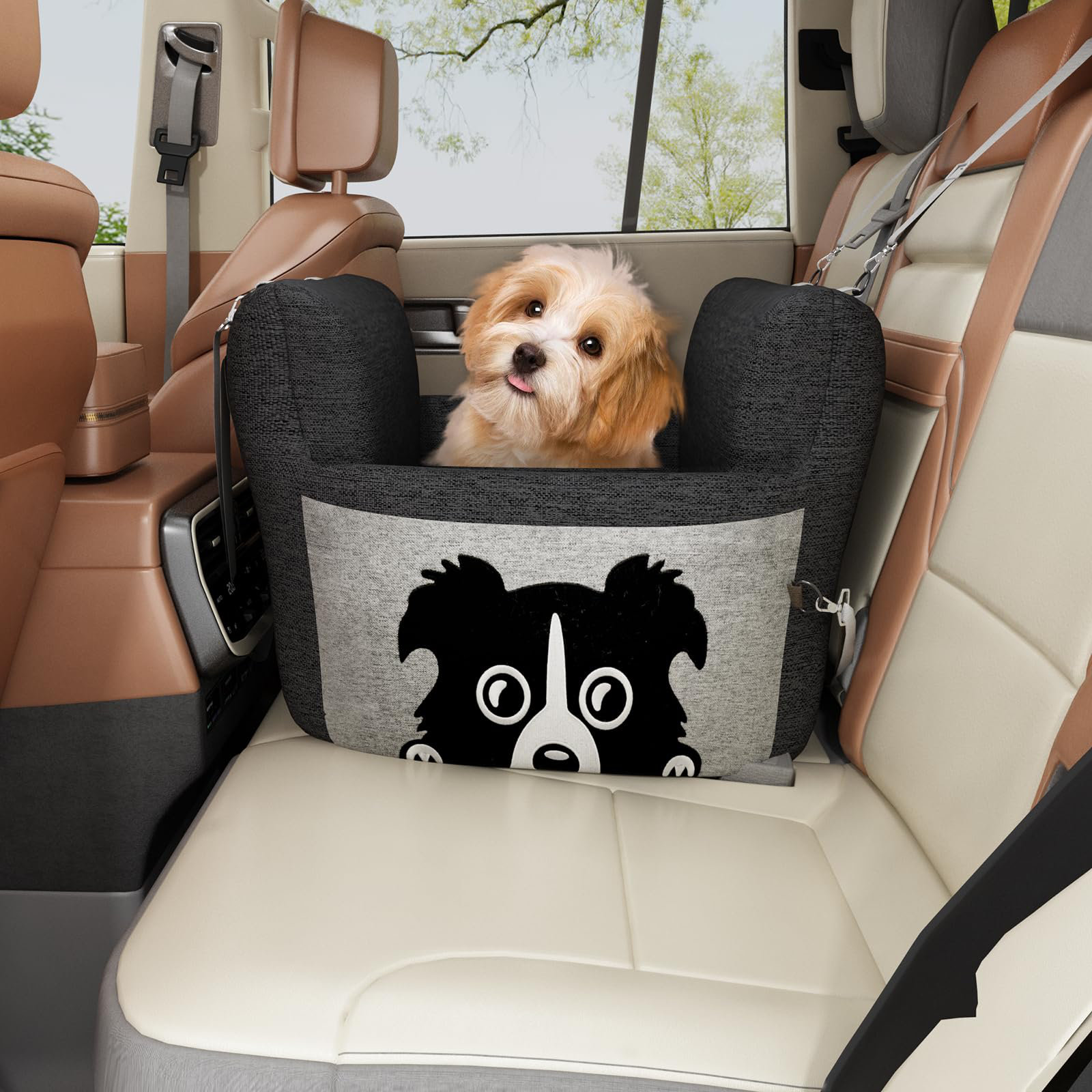 Tucker Murphy Pet™ "Waterproof Dog Car Seat: Multi-Use Memory Foam ...