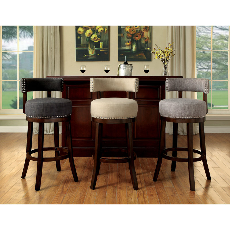 Andover Mills™ Norden Swivel Bar & Counter Stool & Reviews | Wayfair