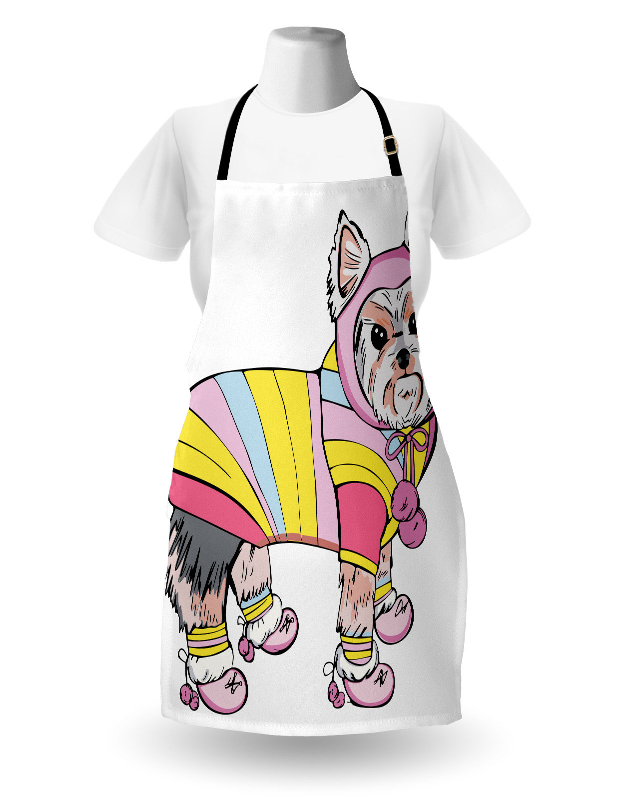 East Urban Home Yorkie Apron Unisex, Sports Gear Hiking Fun, Adult Size ...
