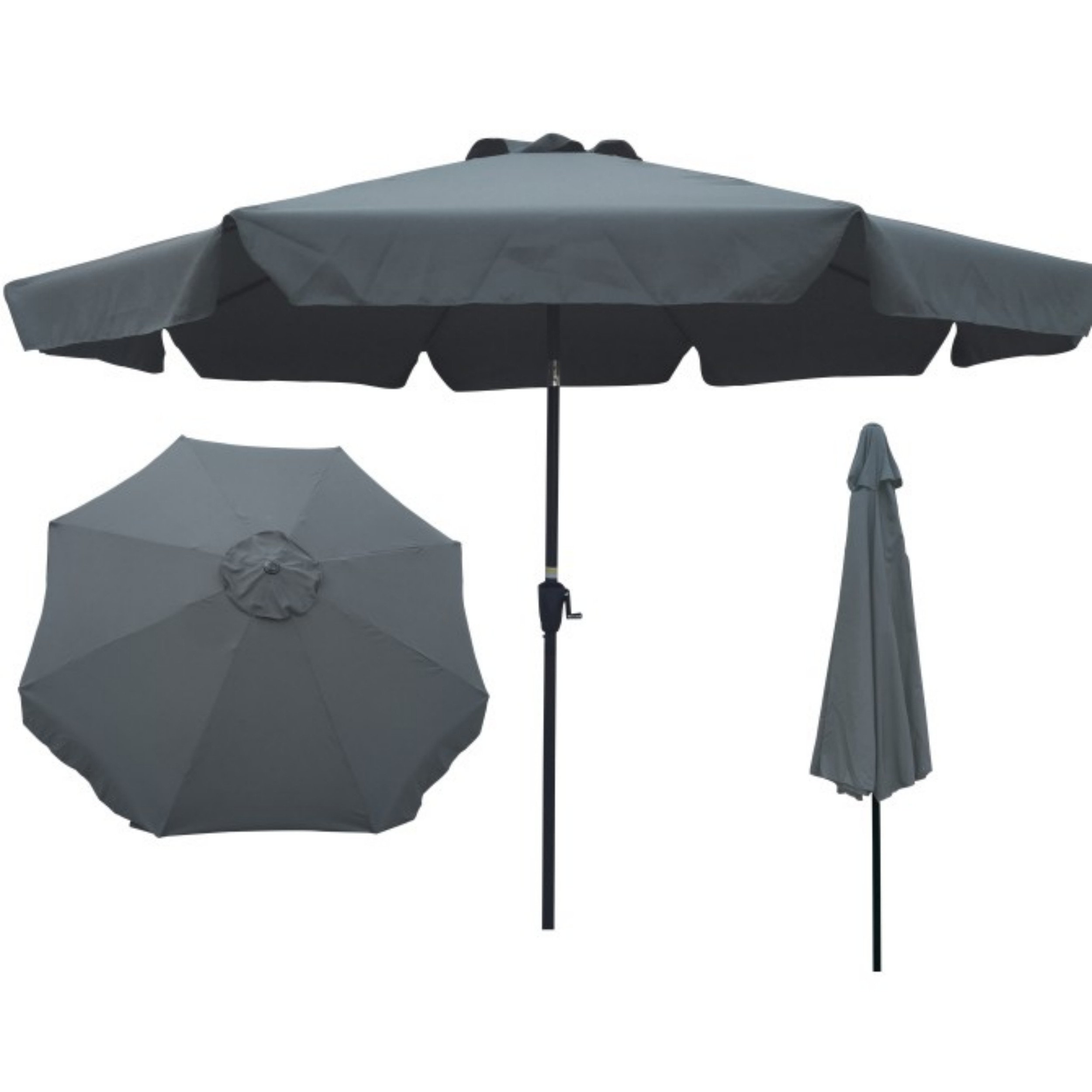 Latitude Run® 10ft patio parasol with crank tilt - Wayfair Canada
