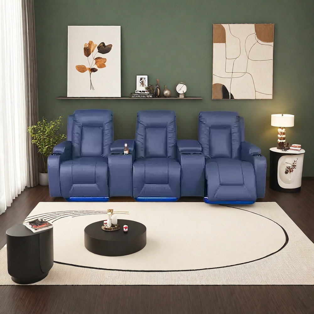 ANCOREY Private home cinema video room film sofa - Wayfair Canada