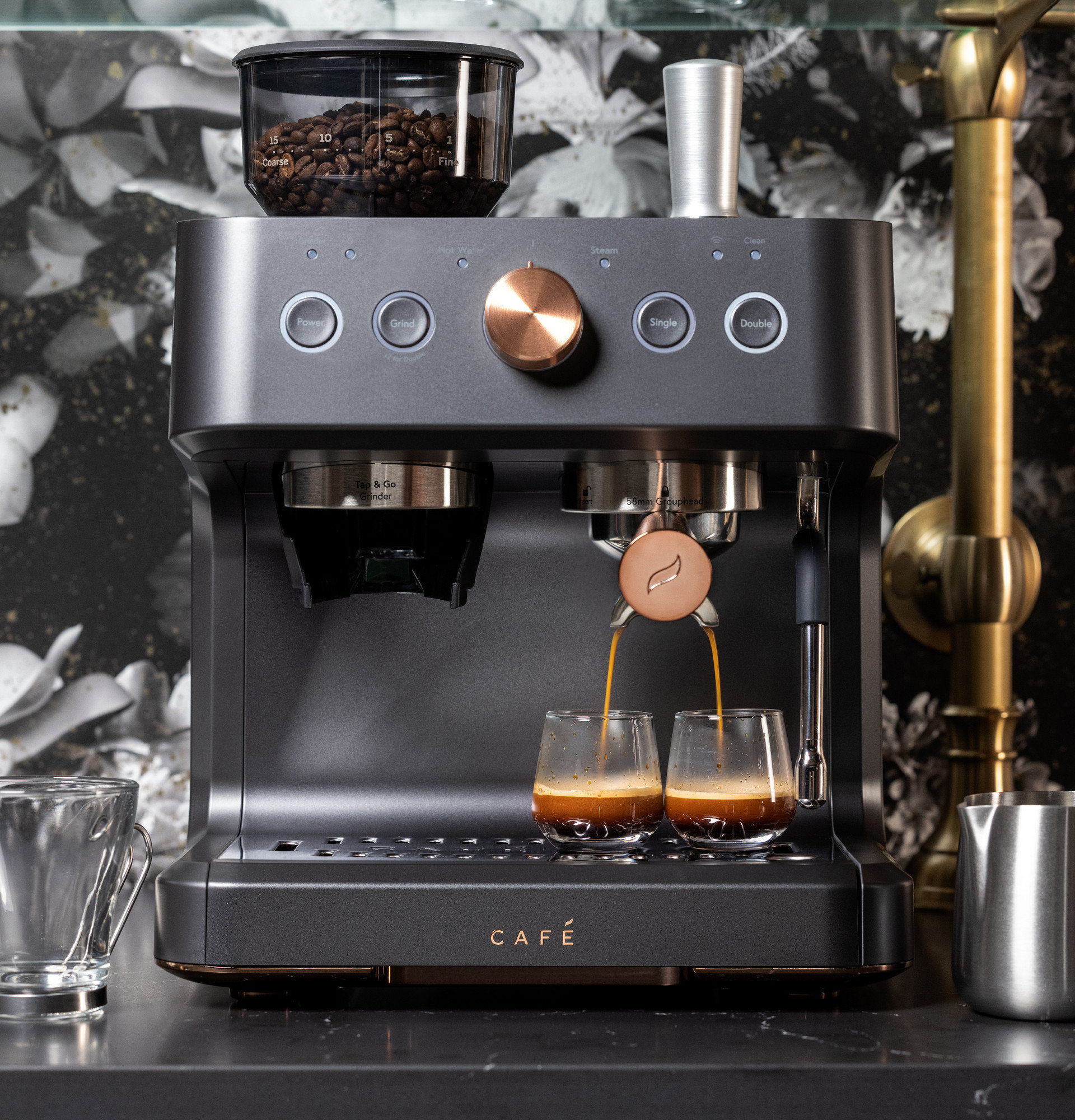 Café Bellissimo Semi-Automatic Espresso Machine & Reviews | Wayfair