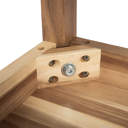 Millwood Pines Solid Acacia Wood Accent Stool & Reviews - Wayfair Canada