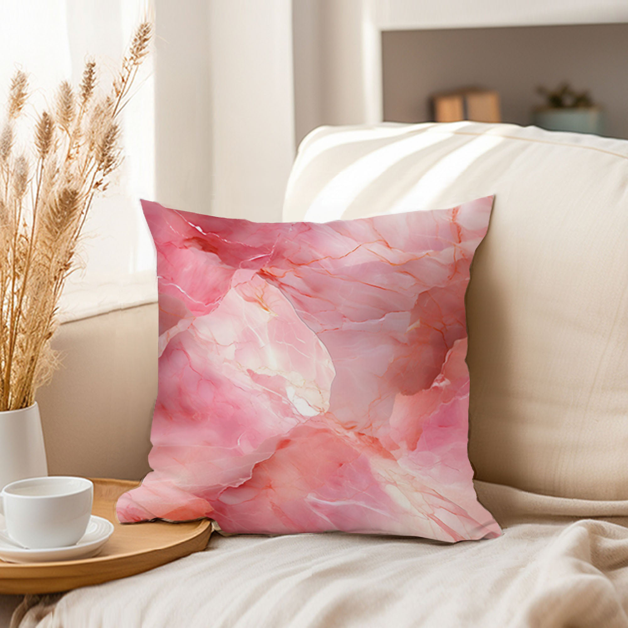 Ethan Taylor Abstract Pink Geode Crystal Dream III Crystals Geode ...
