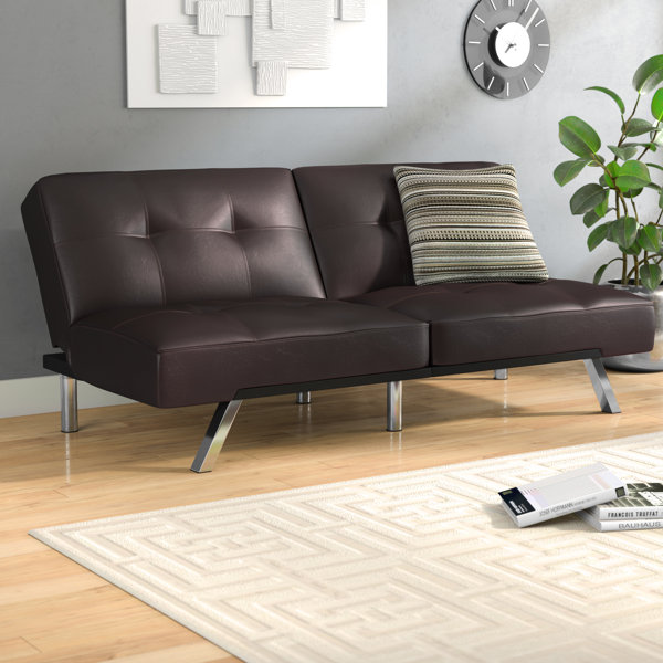 Latitude Run® Bartlett 69.9'' Upholstered Convertible Sofa & Reviews ...