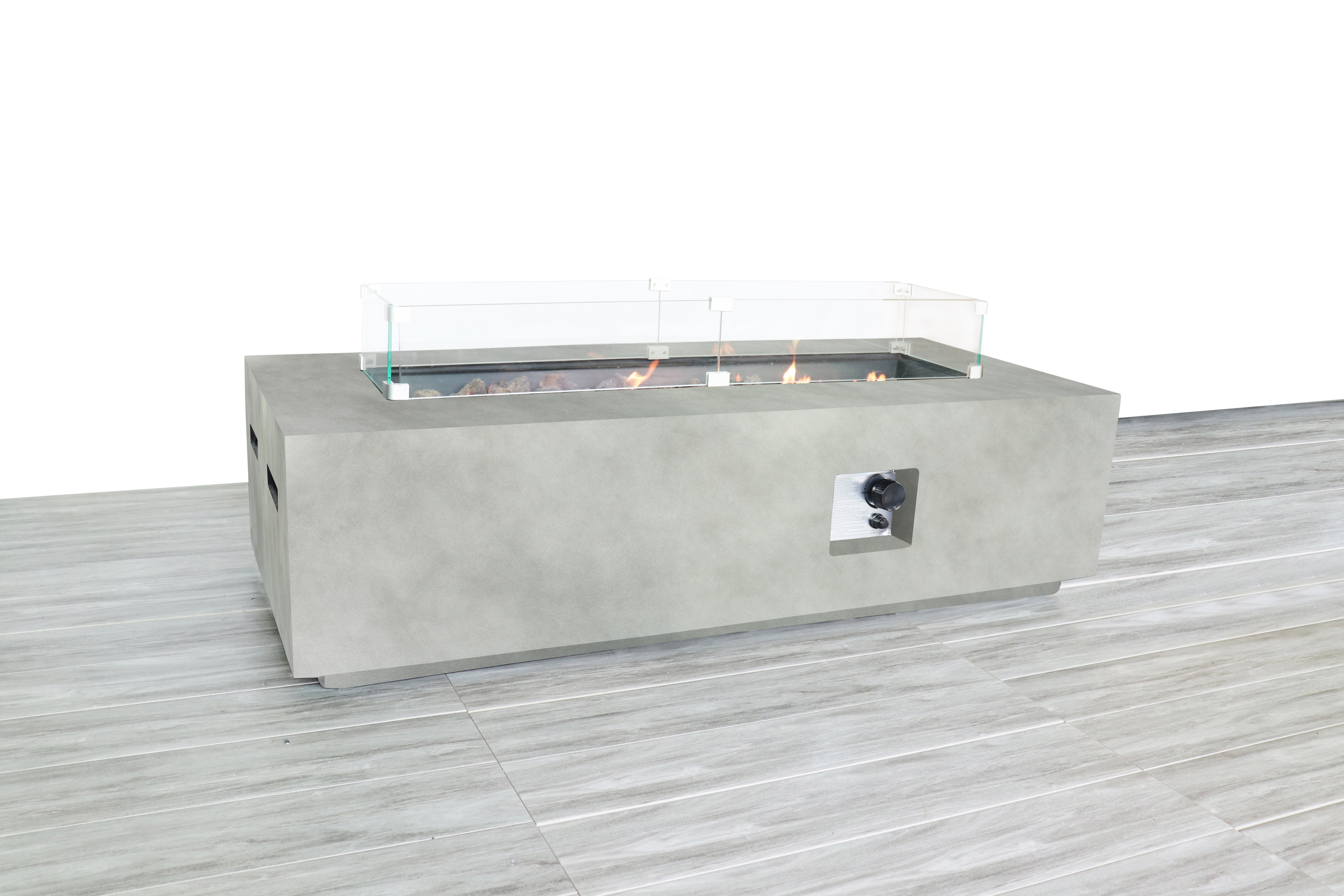 Sol 72 Outdoor™ Abigale Fiber Reinforced Concrete Outdoor Fire Pit ...