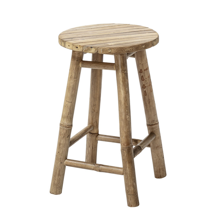 Bloomingville Sole 50cm Tall Solid Wood Stool | Wayfair.co.uk