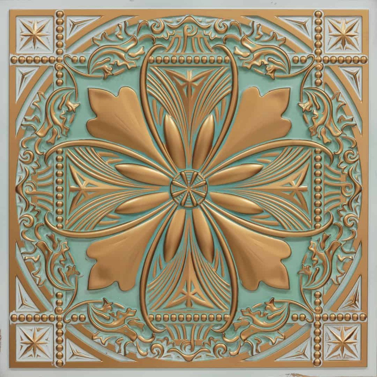 FromPlainToBeautifulInHours Helena 2 Ft. X 2 Ft. Drop-In Or Glue-Up PVC ...