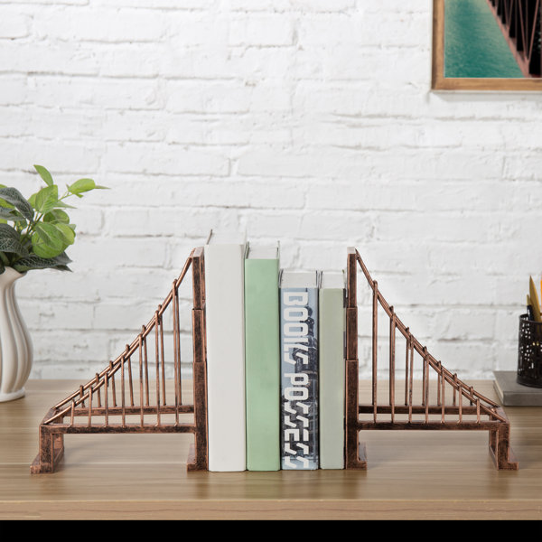 Loon Peak® Bridge Bookends & Reviews | Wayfair