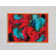 Ivy Bronx The Red and Blue Splodge - Single Picture Frame Art Prints ...