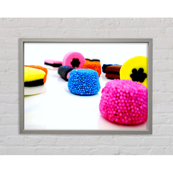 Ebern Designs Liquorice Allsorts Dispaly - Single Picture Frame Print ...