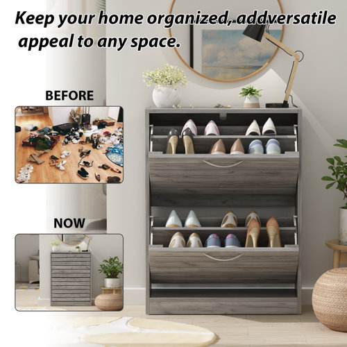 Latitude Run® Shoe Rack & Reviews | Wayfair