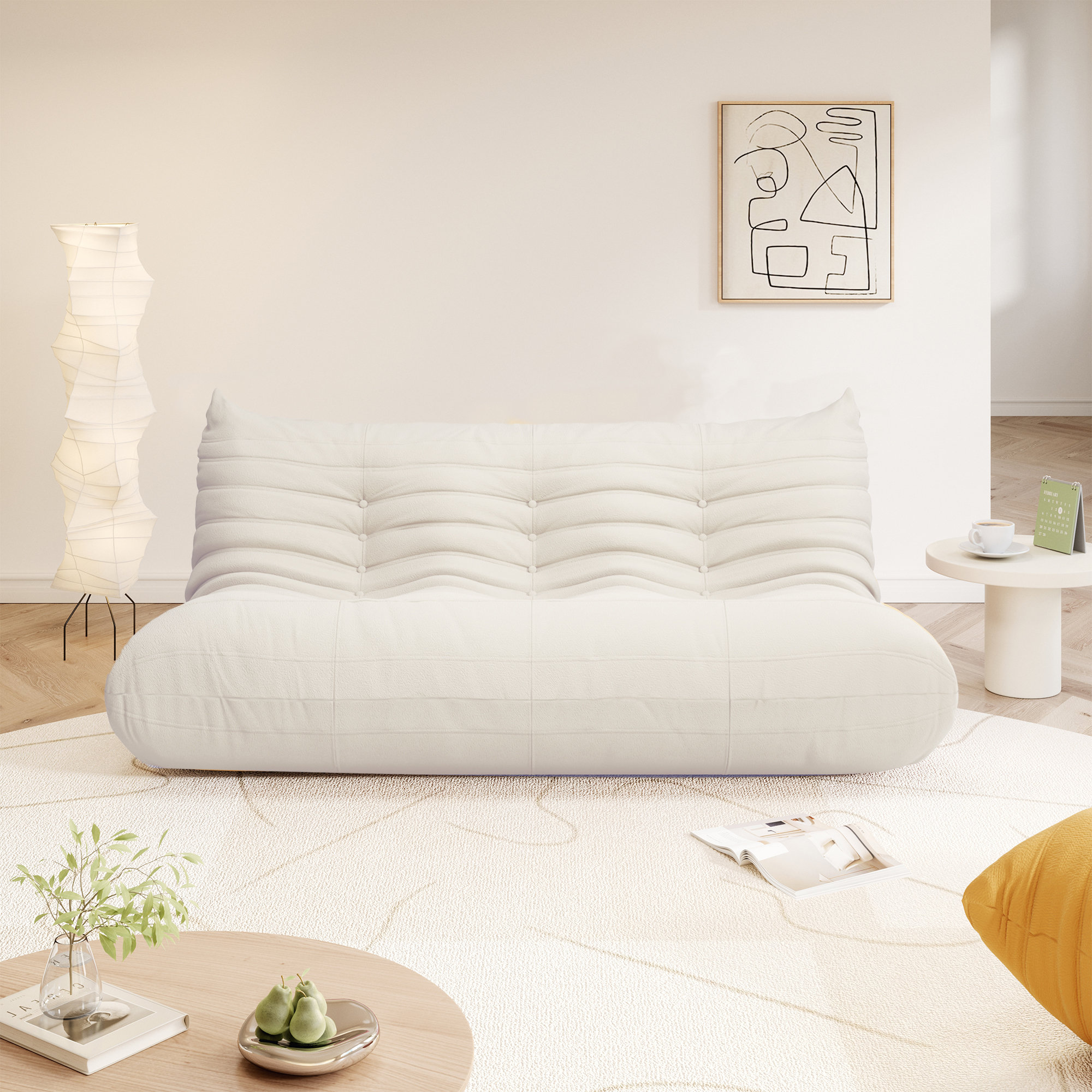 Trule Clinchport Lazy Sofa, Bean Bag Chair, 3 Seat Sofa Floor Sofa For ...