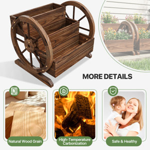 Arlmont & Co. Garden Wood Planter | Wayfair