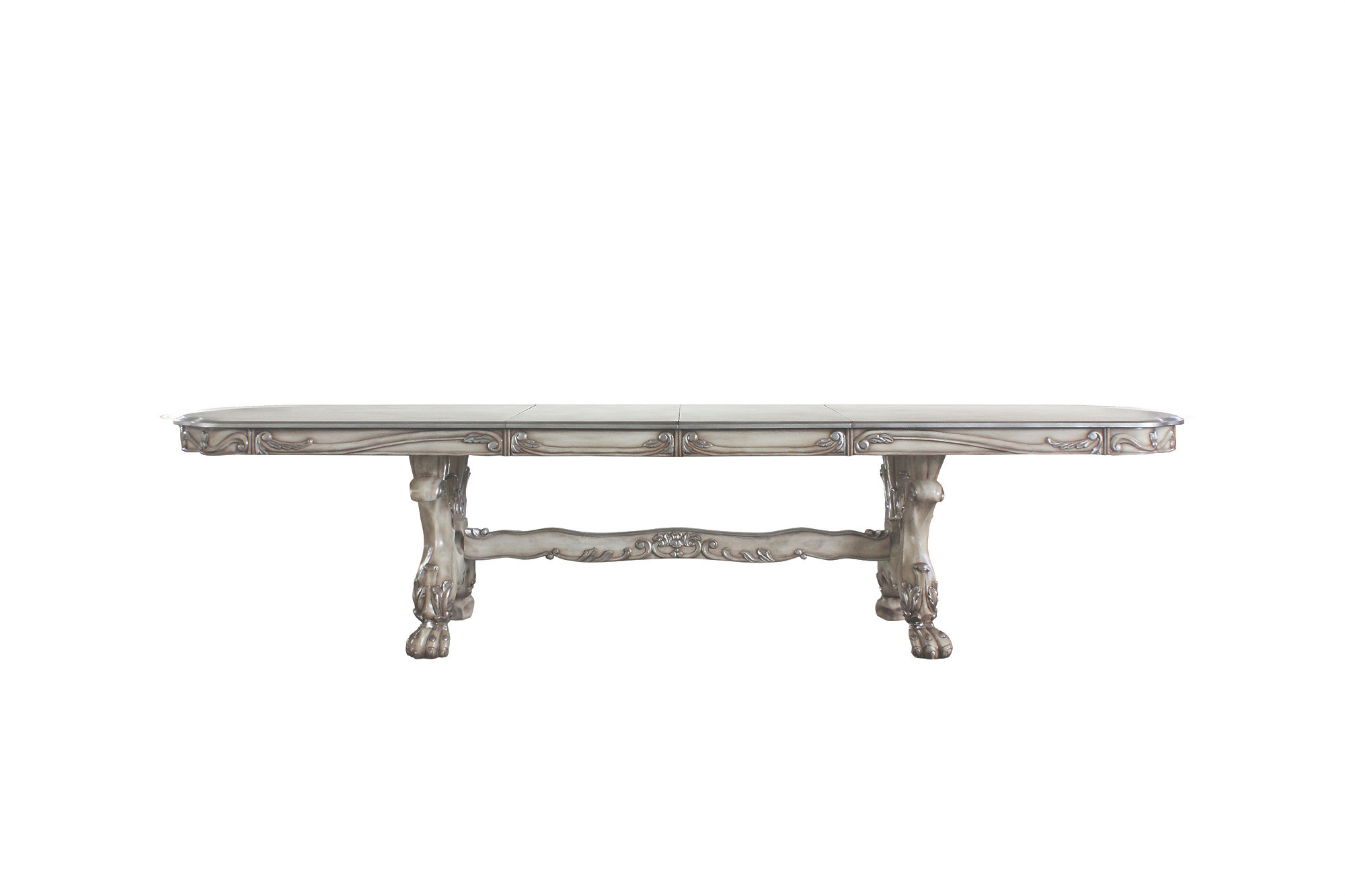 Rosdorf Park Dresden Dining Table (108"L), Vintage Bone White 68175 ...