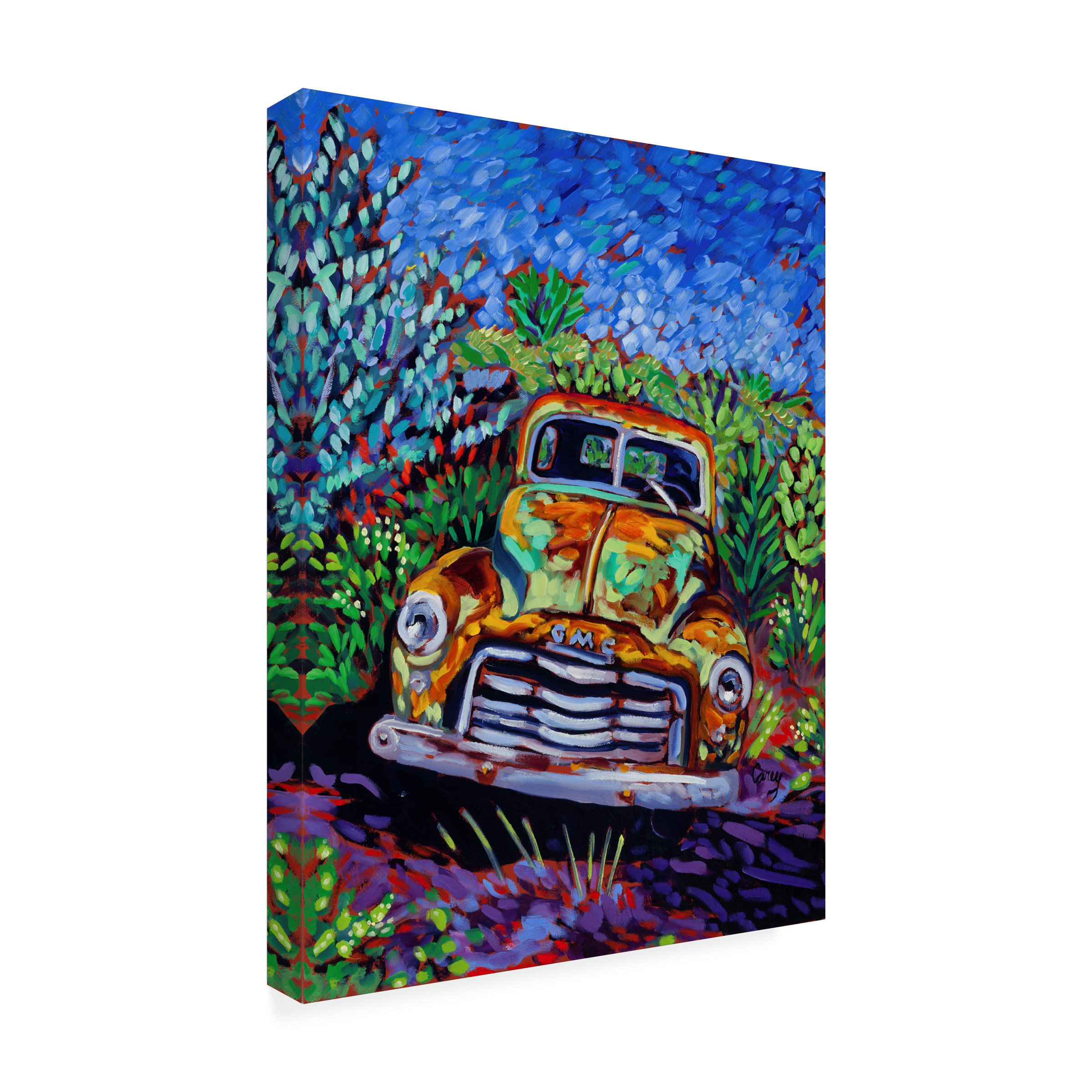 Charlton Home Cathy Carey 'Resting Rust' Canvas Art - Wayfair Canada