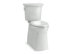 Kohler Corbelle Tall Continuousclean Two-Piece Elongated Toilet With ...