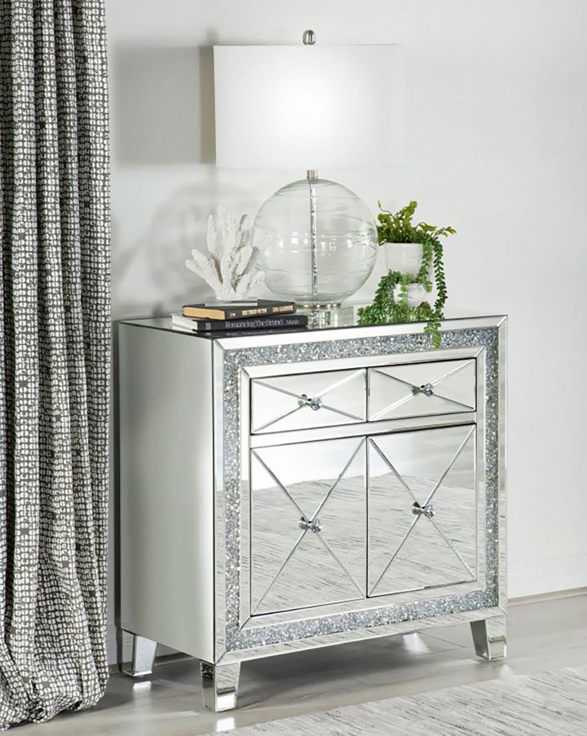 Everly Quinn Ehva Accent Cabinet | Wayfair